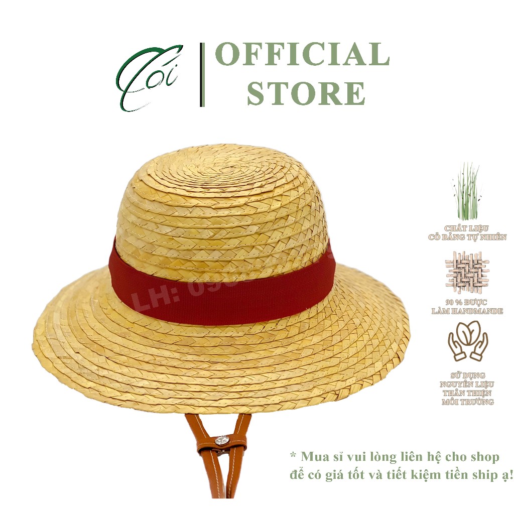 Nón Cói, Nón xoay chất liệu đặt biệt, mũ cói đi biển vành rộng 10cm có ...