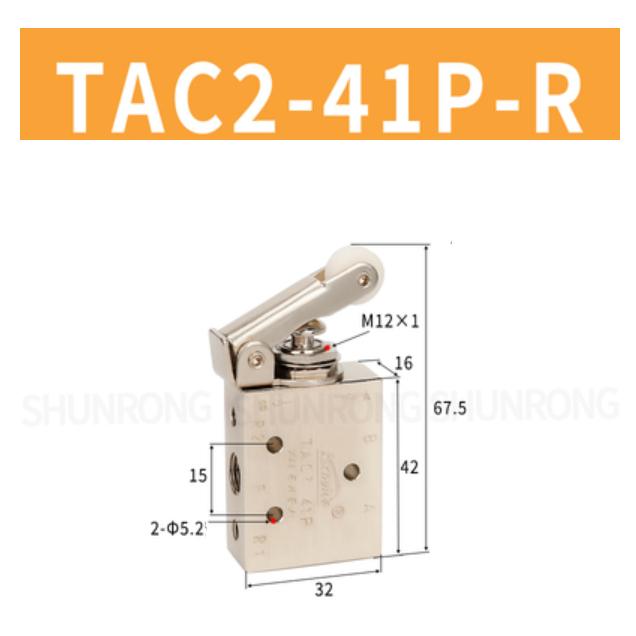 Van khí nén cơ kiểu nút bấm, tay gạt TAC2-3V-/4V/31V/41V/3P/4P/41P chất lượng tốt | Shopee Việt Nam
