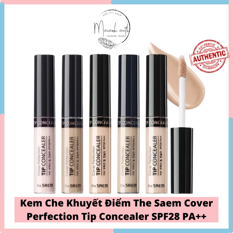Kem Che Khuyết Điểm The Seam Cover Perfection Tip Concealer SPF28 PA++ ...