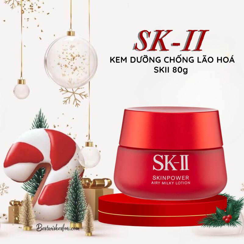 [full size 80G]Kem dưỡng chống lão hóa SKII Skin Power Cream và Airy Milky Lotion | Shopee Việt Nam