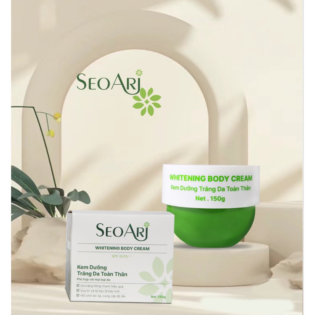 Kem Body SeoAri trắng da 150g | Shopee Việt Nam