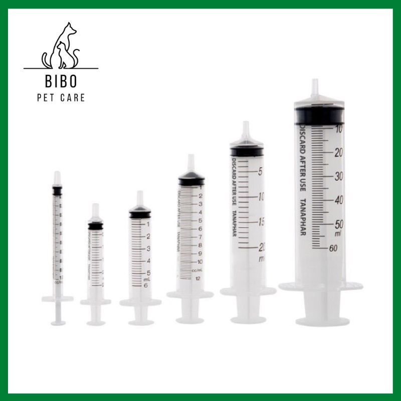 Bơm tiêm xylanh 1ml, 3ml, 5ml, 10ml dùng rút th.uốc, sữa, nước, thức ăn ...