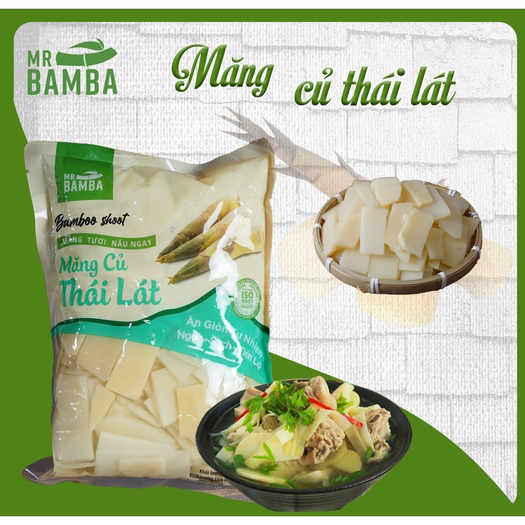 Măng củ thái lát nấu ngay Mr Bamba 500g | Shopee Việt Nam