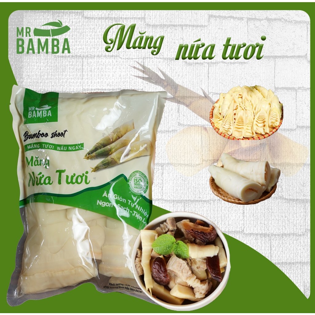 Măng Nứa Tươi Nấu Ngay Mr Bamba 500g | Shopee Việt Nam