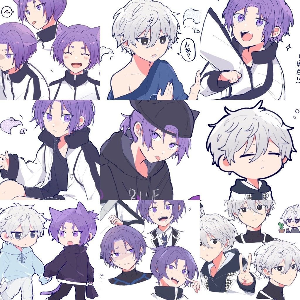 Sticker, hình dán set Anime Blue Lock NagiReo, SaeRin | Shopee Việt Nam