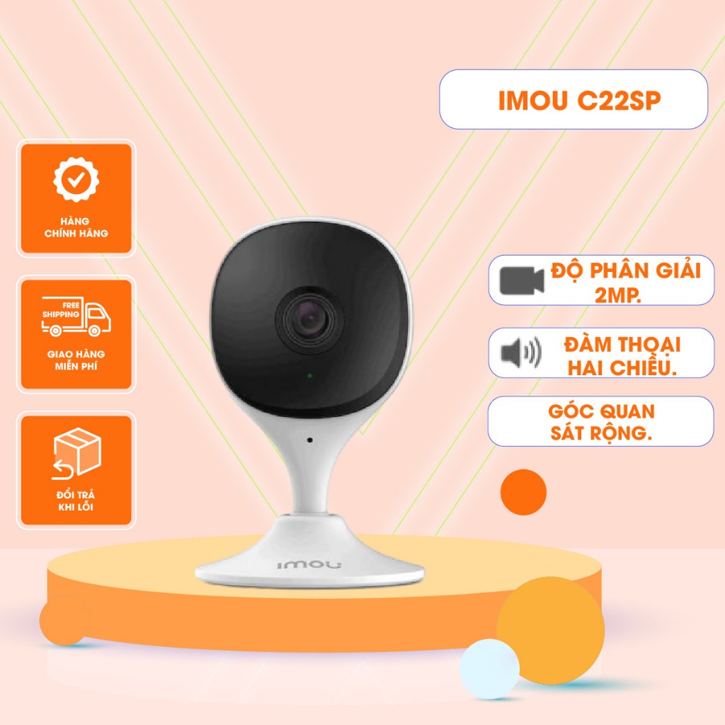 [Chính hãng] Camera WIFI trong căn nhà IMOU C22SP/C22EP/C22FP 1080p cố ...
