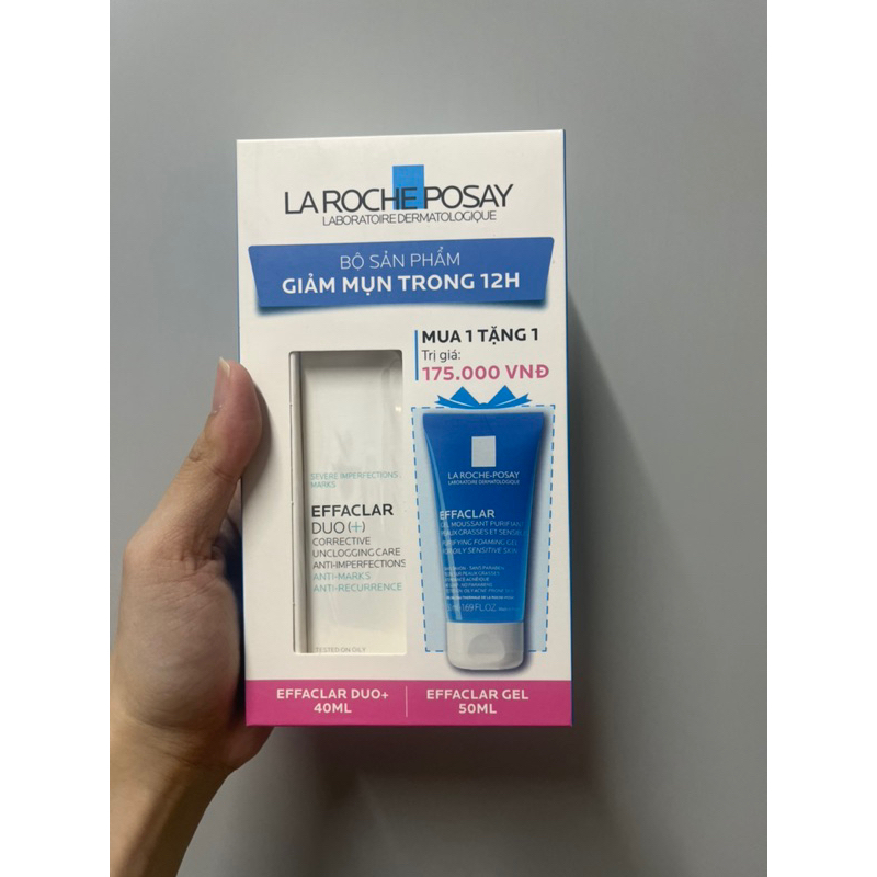 SET KEM MỤN & SỮA RỬA MẶT LAROCHE POSAY [DATE T12/23] | Shopee Việt Nam