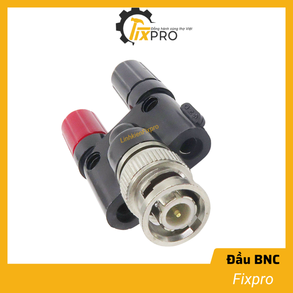 Đầu nối BNC 50KY Q9 đực kết nối phích cắm chuối 4mm, Ổ cắm BNC đực chân đồng loại xịn | Shopee ...