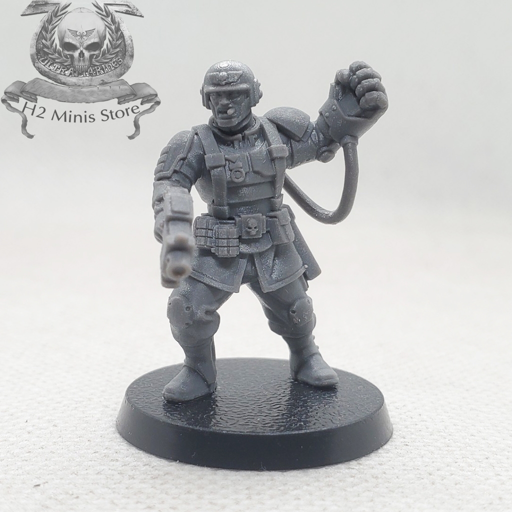 [Mô hình in 3D] Mô hình Warhammer Cadian Command Squad - Cadia Stand ...