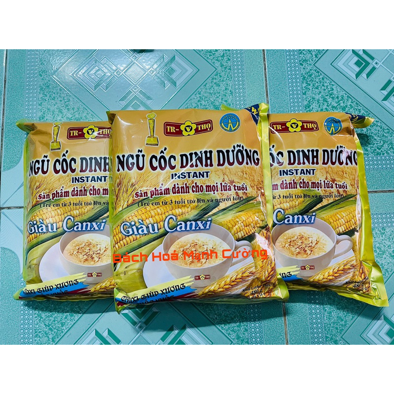 Combo 3 bịch bột ngũ cốc dinh dưỡng Trường Thọ 480g (1bịch 20gói x 24g) giá siêu rẻ cho mọi ...