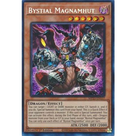 [Thẻ bài Yu-gi-oh] Bystial Magnamhut - MP23-EN157 - Prismatic Secret Rare 1st Edition | Shopee ...