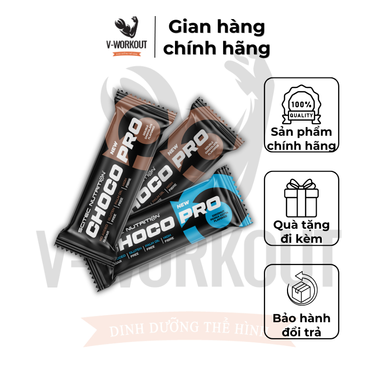 Bánh Protein|CHOCO PRO Scitec Nutrition Lẻ Thanh | Bánh Protein thay ...
