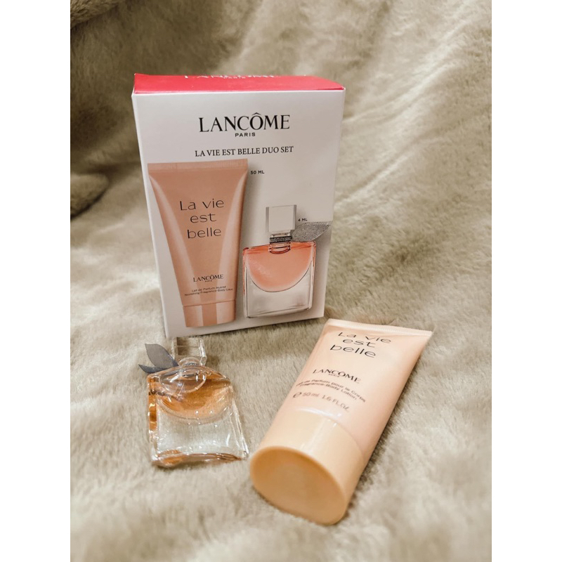 Set Lancome mini nước hoa và dưỡng thể | Shopee Việt Nam