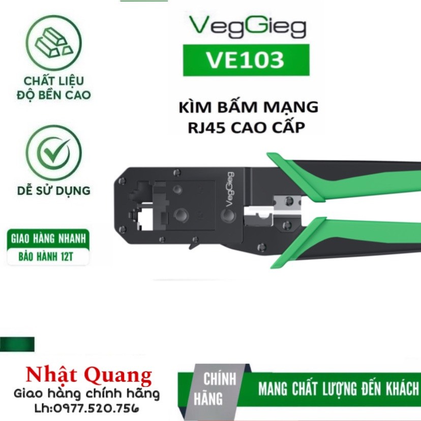 Kìm mạng VE103 VegGieg chính hãng | Shopee Việt Nam