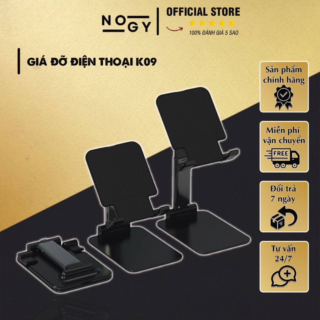 Giá Đỡ Điện Thoại Nogy K09 Để Bàn, Gấp Gọn, Tiện Lợi | Shopee Việt Nam