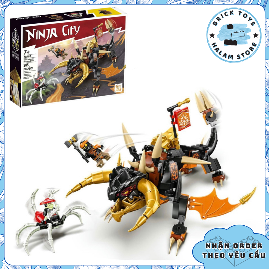 [Có sẵn] Đồ chơi lắp ráp Ninjago 7008 71768 Jay Dragon Motorbike - Mô ...