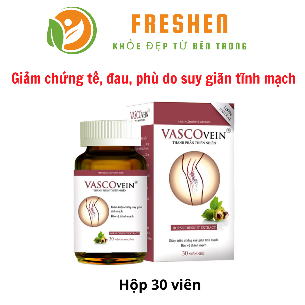 Viên uống VASCOVEIN Dân Khang 30 viên | Shopee Việt Nam