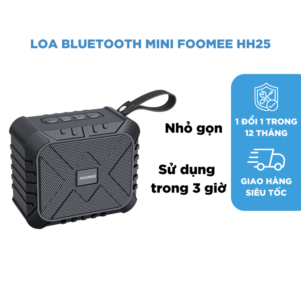 Loa bluetooth mini Foomee HH25 - HH20 | Shopee Việt Nam