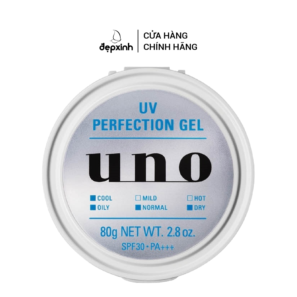 Kem ngày dạng gel dưỡng trắng kiềm dầu 5 trong 1 Uno UV Perfection Gel 80g | Shopee Việt Nam