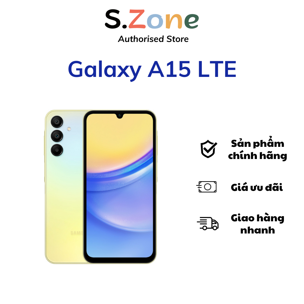 Điện Thoại Samsung Galaxy A15 LTE 8GB/128GB | 8GB/256GB - Hàng Chính ...