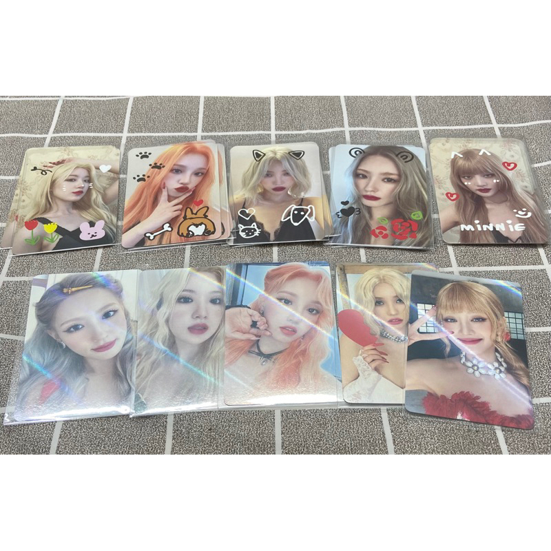 Thẻ ảnh Photocard I Love (G)I-DLE chính hãng | Shopee Việt Nam