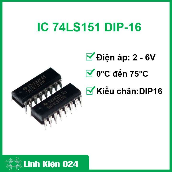 IC 74LS151 DIP-16 cao cấp | Shopee Việt Nam