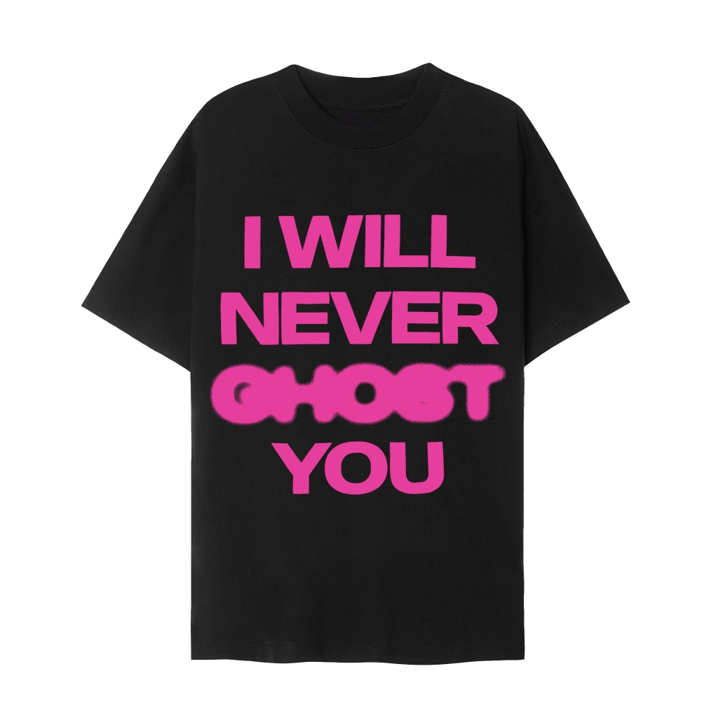 Áo I Will Never Ghost You mặc phong cách trẻ trung, vải cao cấp nam nữ ...