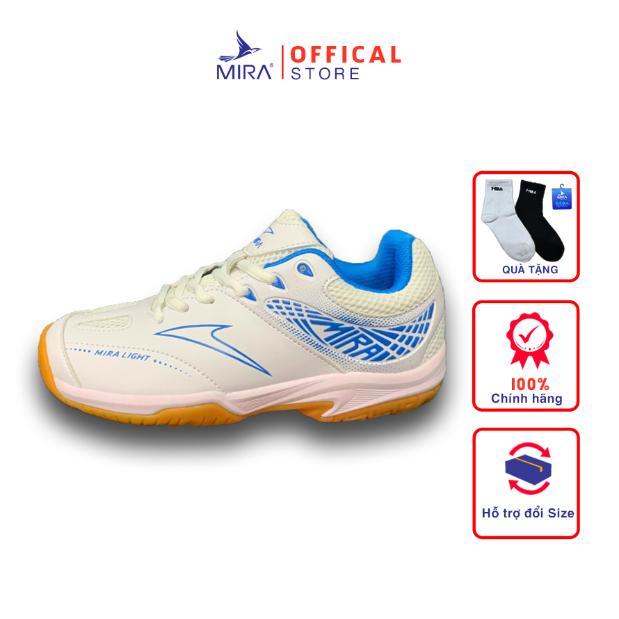 Mira Light - Giày cầu lông cao cấp chính hãng - giả da cao cấp | Shopee ...