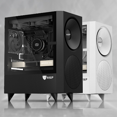 Case VSP X09 (Speak ) Case mATX, Mặt trước lưới, hông cửa kính cường lực | Shopee Việt Nam