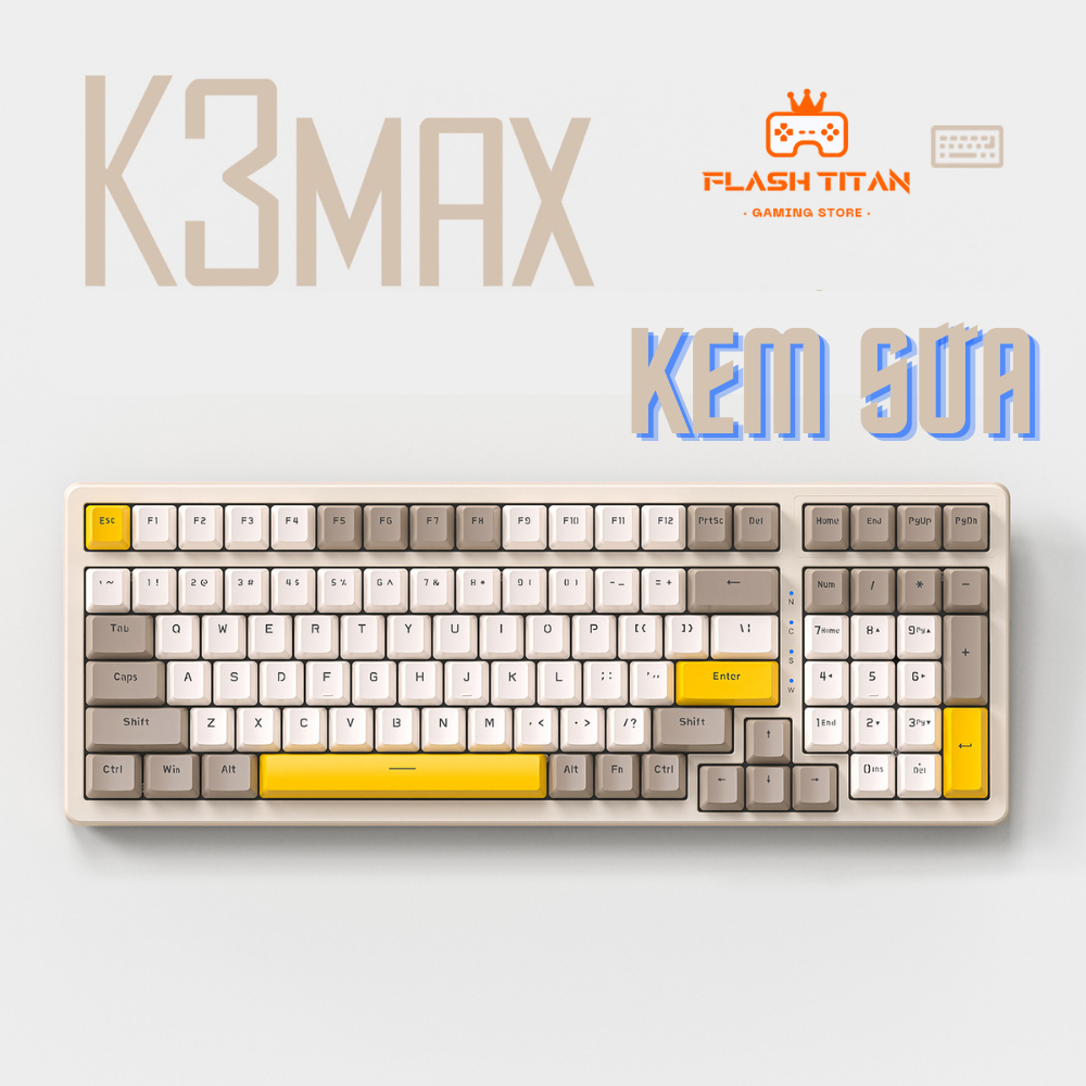 Bàn Phím CƠ ZIYOU K3 Luxury Cao Cấp - Sử Dụng Trục Cơ Red Switch - Led 16,5 Triệu Màu - 10 Chế ...