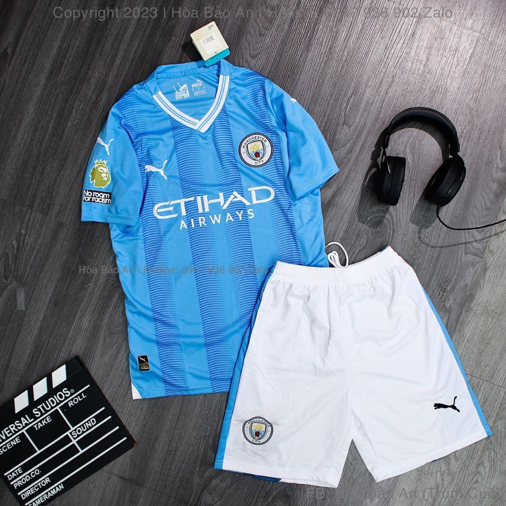 Bộ Quần Áo đá banh clb MC 2023/24 Vải thái cực chất | Shopee Việt Nam