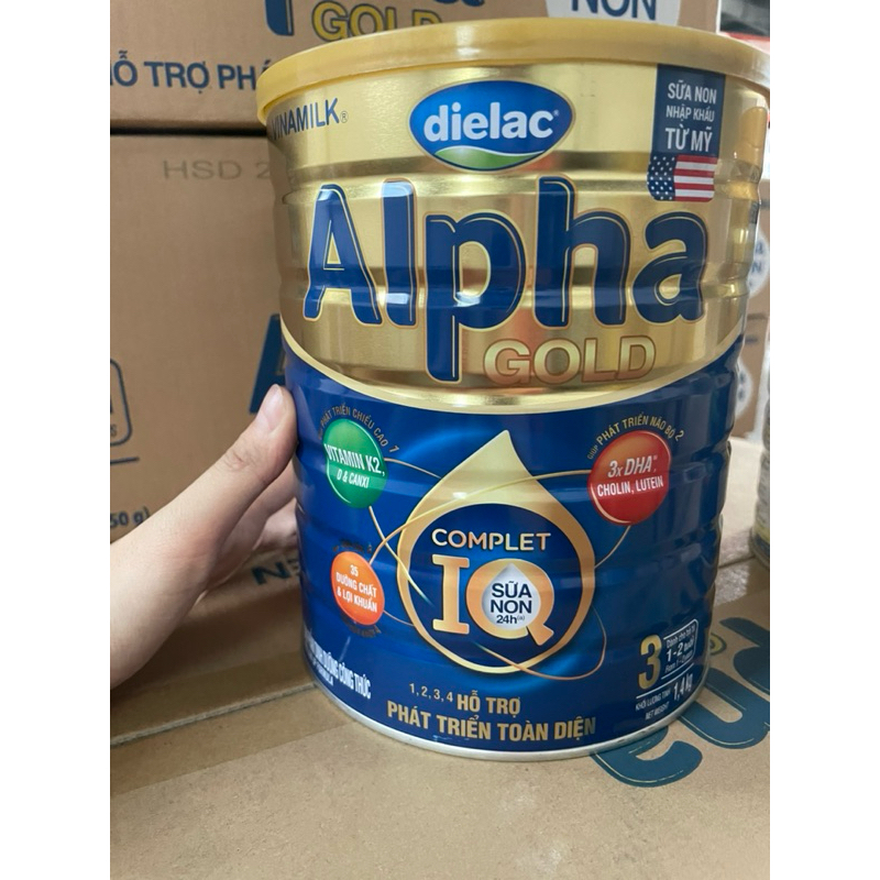 sữa bột alpha gold 850g ( date mới ) | Shopee Việt Nam