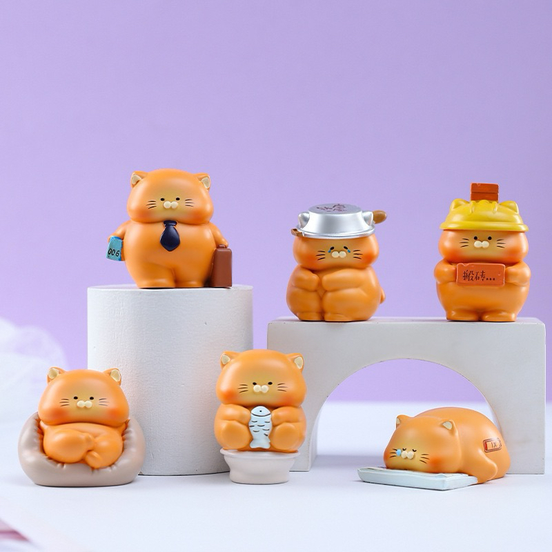 [blind box] Mô hình meow công sở cute | Shopee Việt Nam