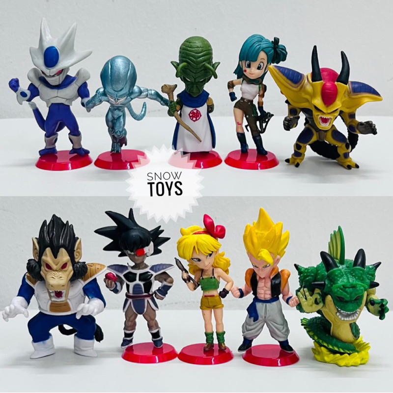 Mô hình Dragon Ball - Gogeta SSJ Launch Bulma Thượng đế Kami Turles Khỉ ...