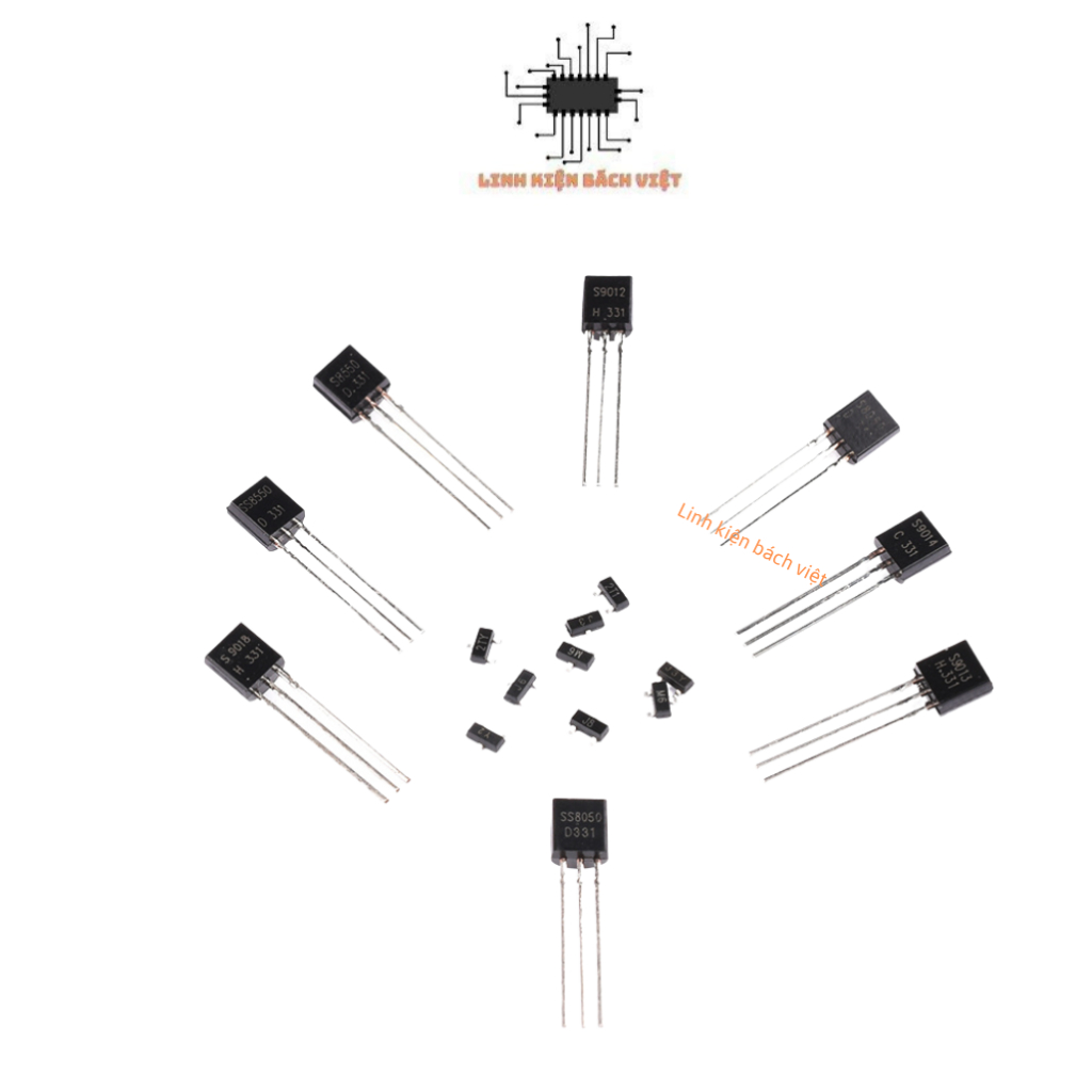 SS8550 8550 TRANSISTOR PNP 1.5A 25V TO-92 chân cắm (Túi 10 cái) | Shopee Việt Nam