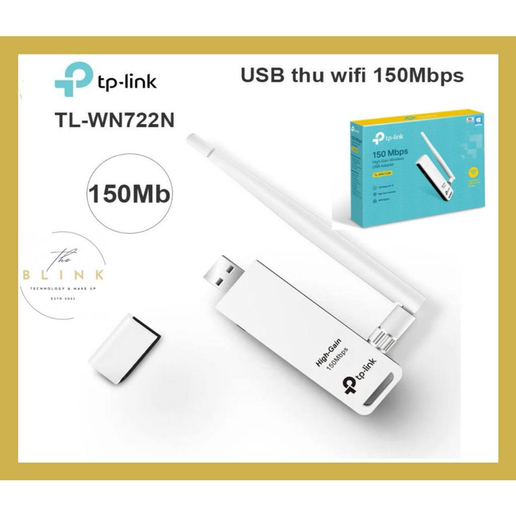 USB Wireless Thu Sóng Wifi TPLINK WN 722N - 1 Anten - Thu Sóng Cực Tốt ...