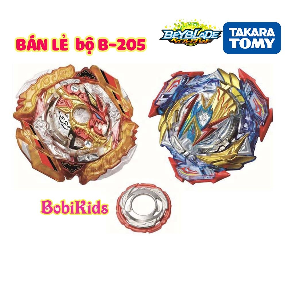 BEYBLADE - (BÁN LẺ B-205) - Con Quay Beyblade Burst BU TAKARA TOMY ...