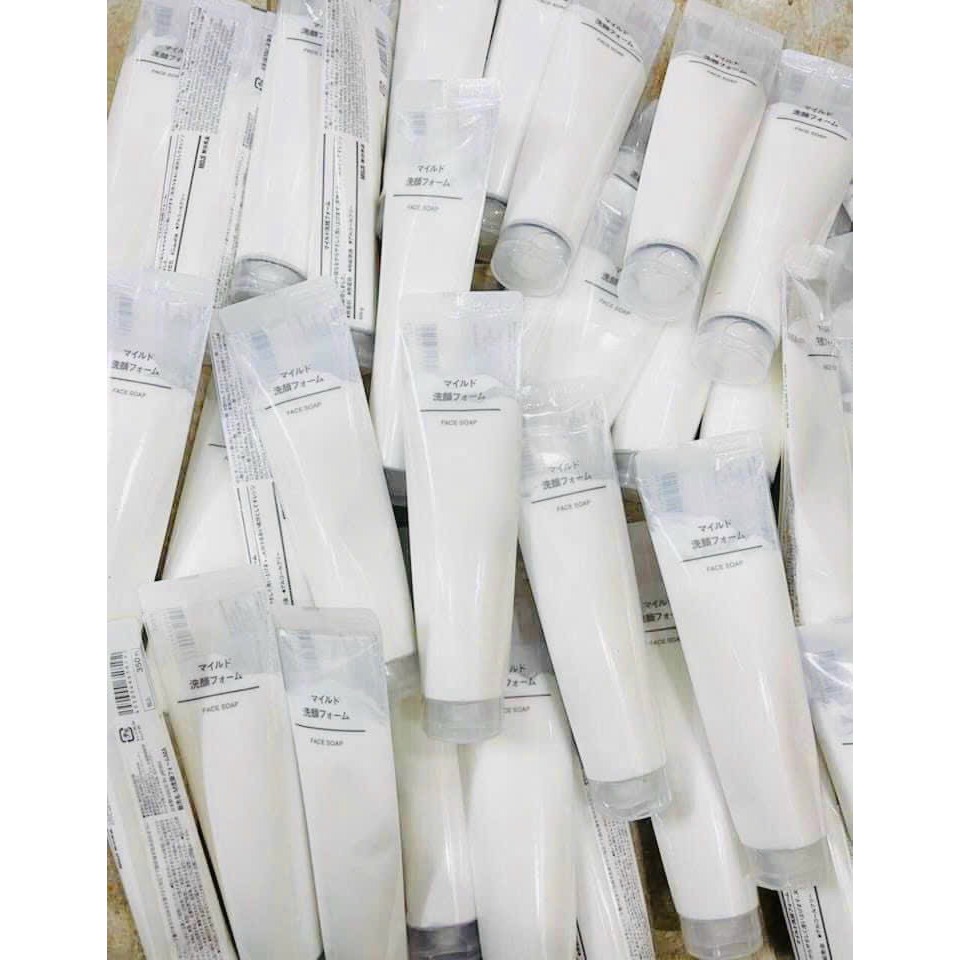 Sữa rửa mặt Muji Face Soap Moisture Nhật Bản | Shopee Việt Nam