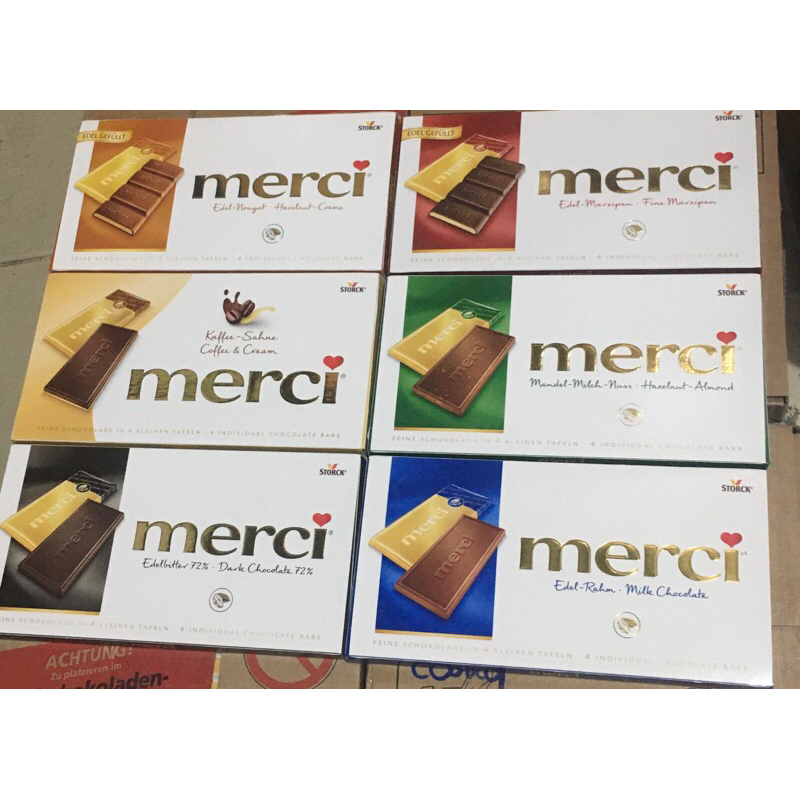 Socola thanh Merci(100g) | Shopee Việt Nam