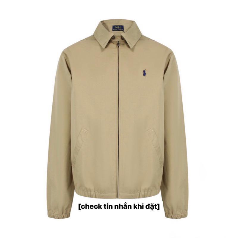 (ORDER)Áo khoác Ralph Lauren màu nâu kaki nam nữ[check tin nhắn khi đặt ...