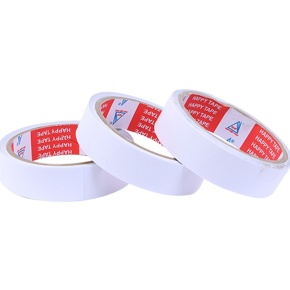Băng keo 2 mặt trong mỏng King Tape bản 1cm 2,5cm 5cm | Shopee Việt Nam