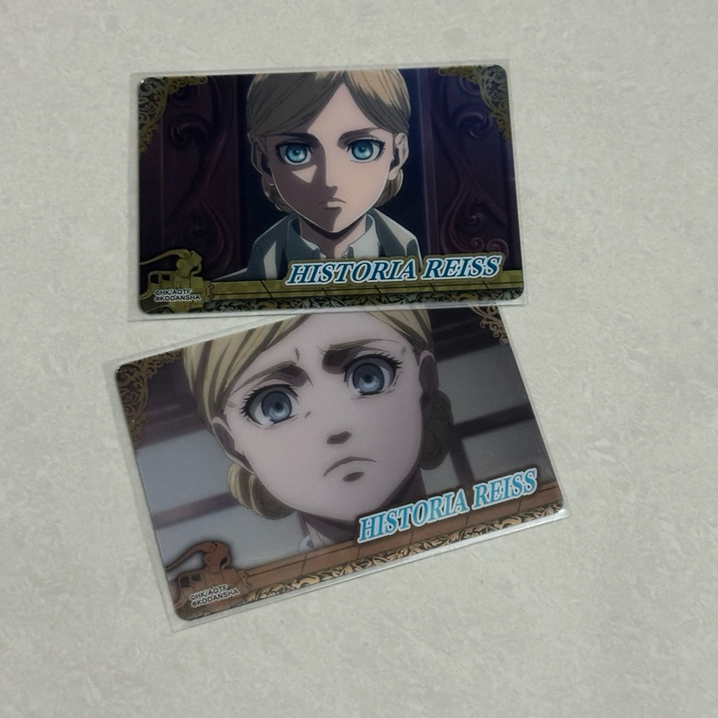 Thẻ card nhân phẩm metal attack on titan aot eren yeager levi ackerman ...