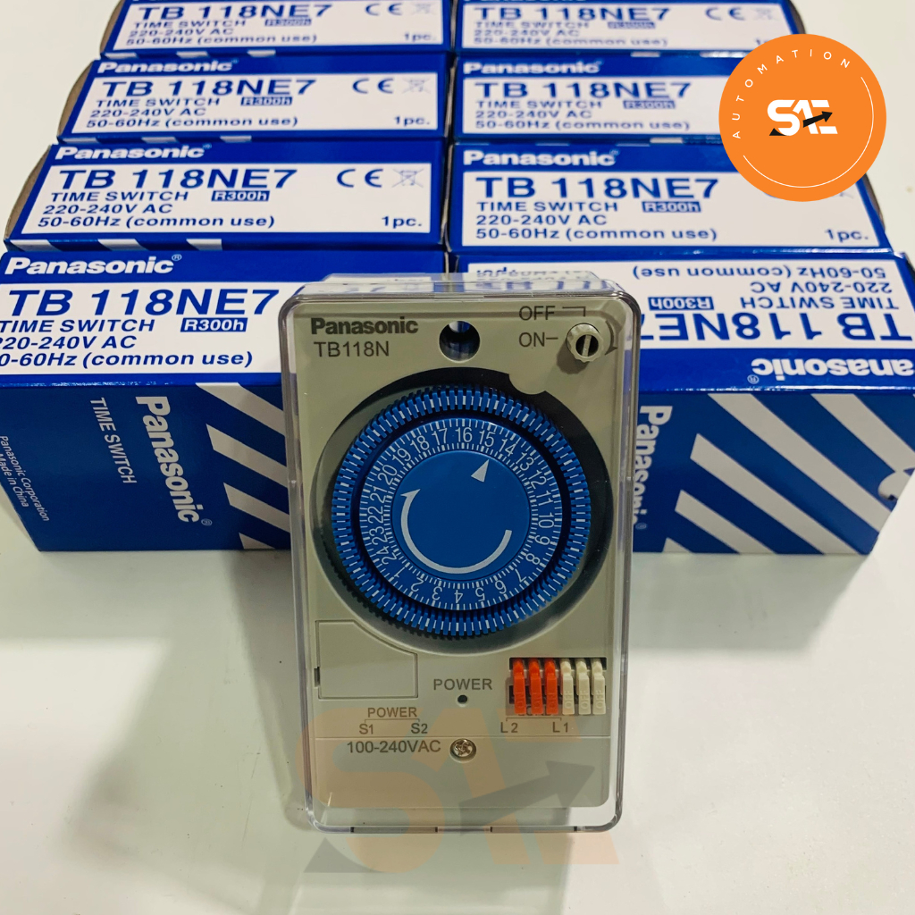 Công Tắc Đồng Hồ Hẹn Giờ TB118NE7/TB38809NE7 Panasonic - relay thời ...