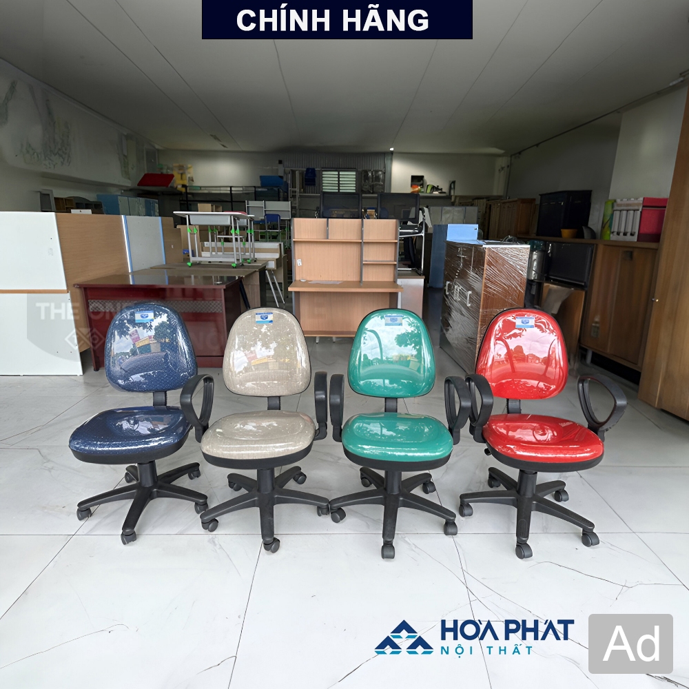 [Ảnh thật] Ghế xoay văn phòng SG550 Hòa Phát (nay là TheOne) mới 100% ...