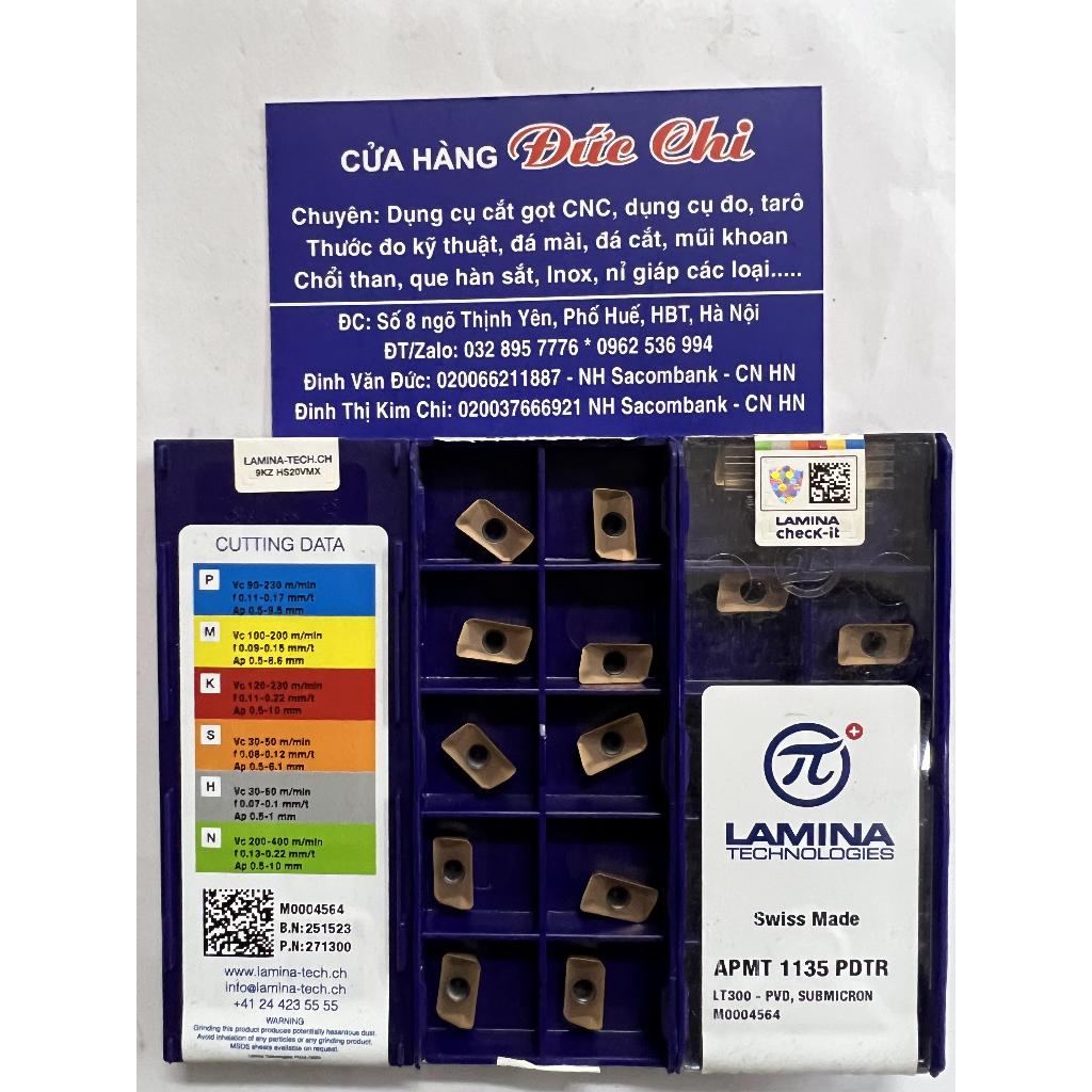 CHÍP DAO PHAY APMT 1135PDTR -hãng LAMINA | Shopee Việt Nam