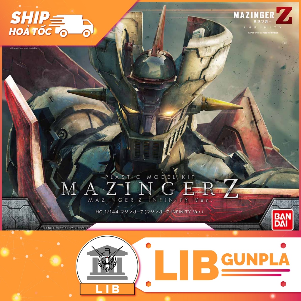Mô hình lắp ráp Super Robot HG Infinitism 1/144 MAZINGER Z - Infinity Ver | Shopee Việt Nam
