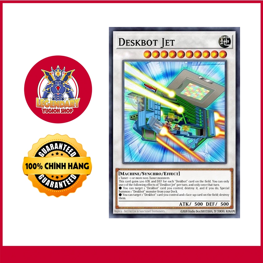 [Thẻ Bài Yugioh Chính Hãng] Deskbot Jet | Shopee Việt Nam