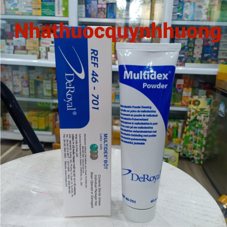 Multidex bột 45g giúp bảo vệ vết loét trên da | Shopee Việt Nam