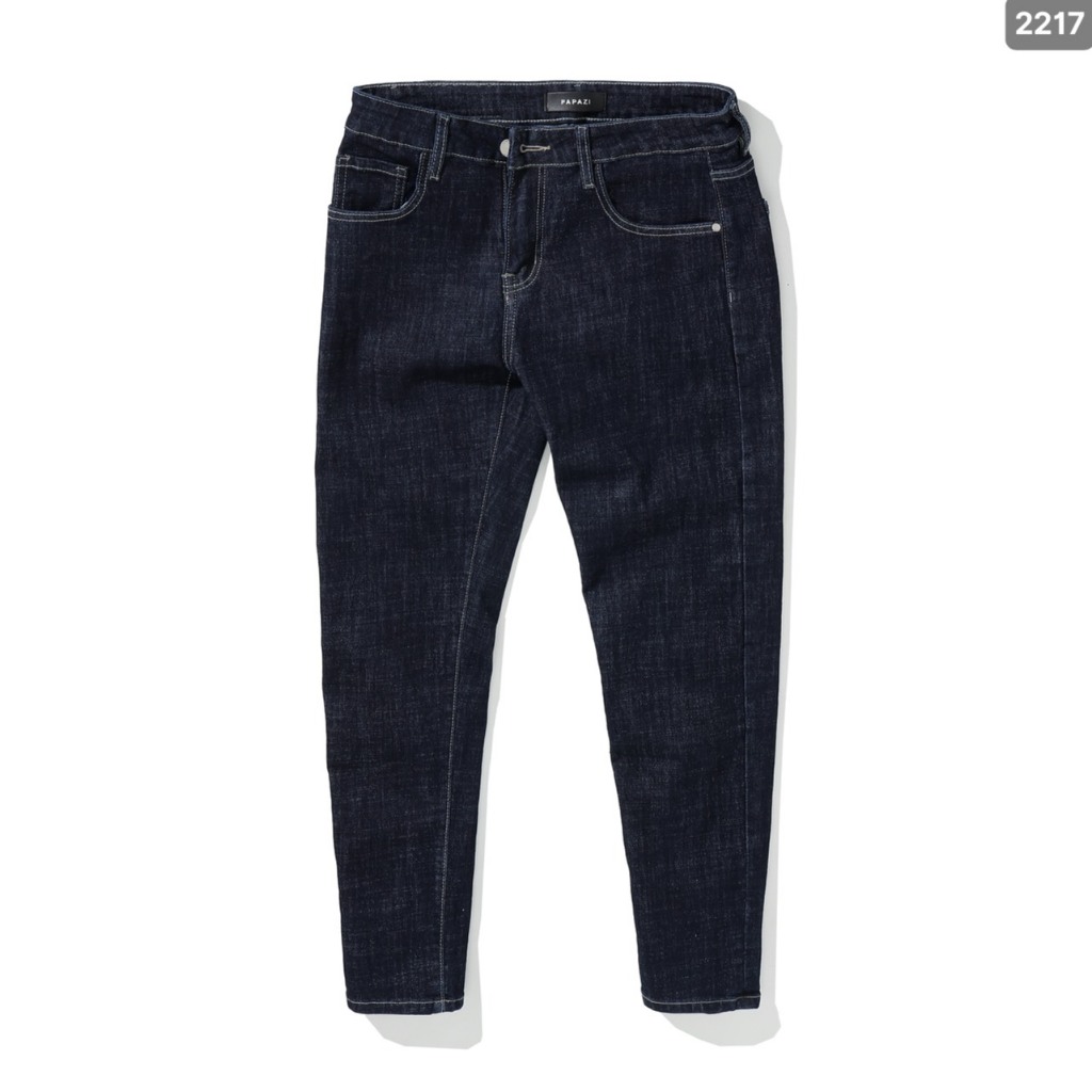 Quần jean dài nam Mã_R2217, fom slim, gam màu xanh đen đơn giản sự kết ...