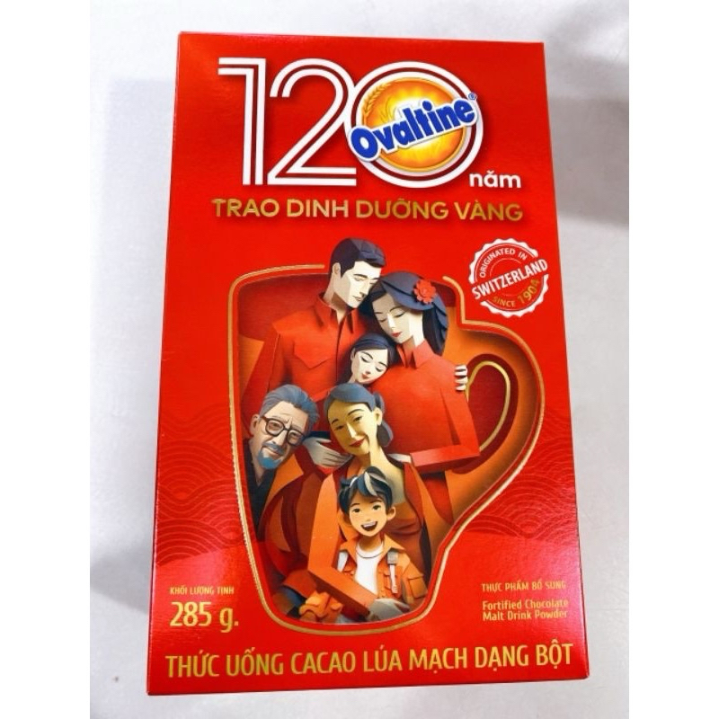 ( Combo 2 hộp)Bột Cacao Lúa Mạch Ovaltine - hộp 285g Date 6/2025 | Shopee Việt Nam